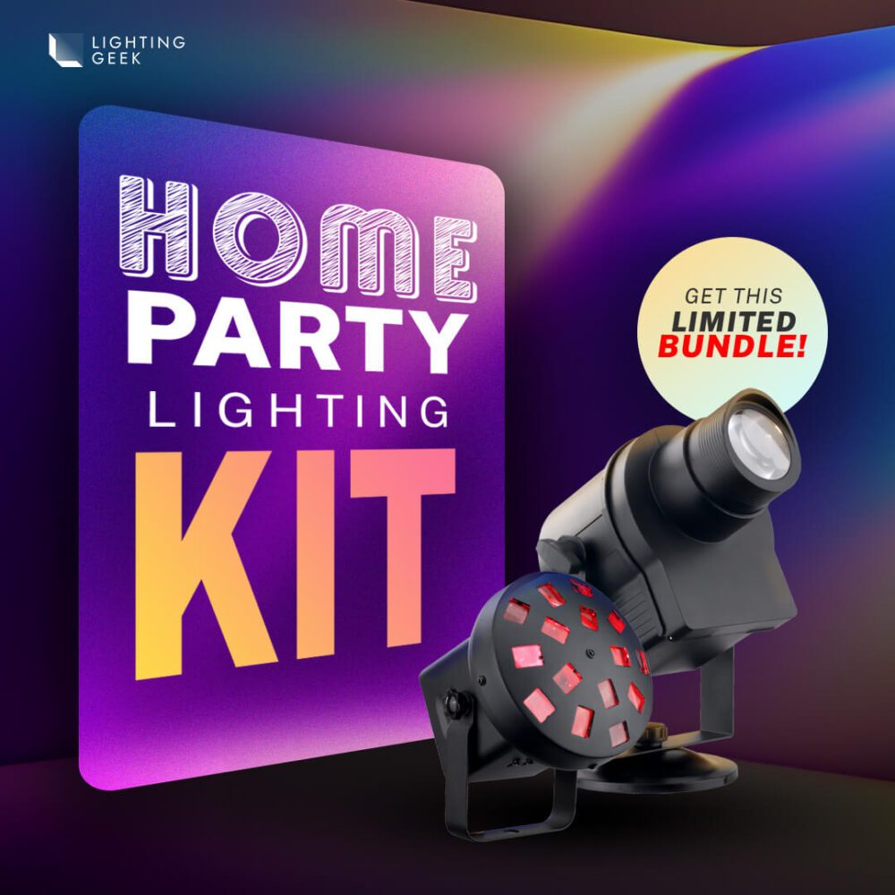 Home Party Lighting Kit for Karaoke Night and Birthday Party